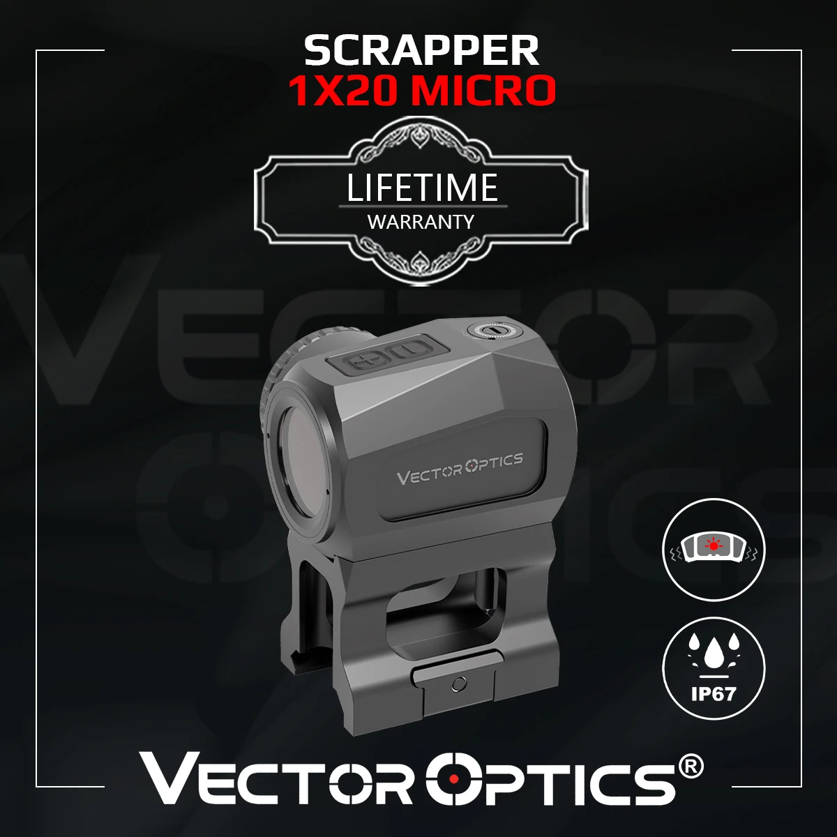 Vector-Optics-Scrapper-1x20-MICRO-Ultra-Compact-Red-Dot-Sight-3MOA-Dot ...