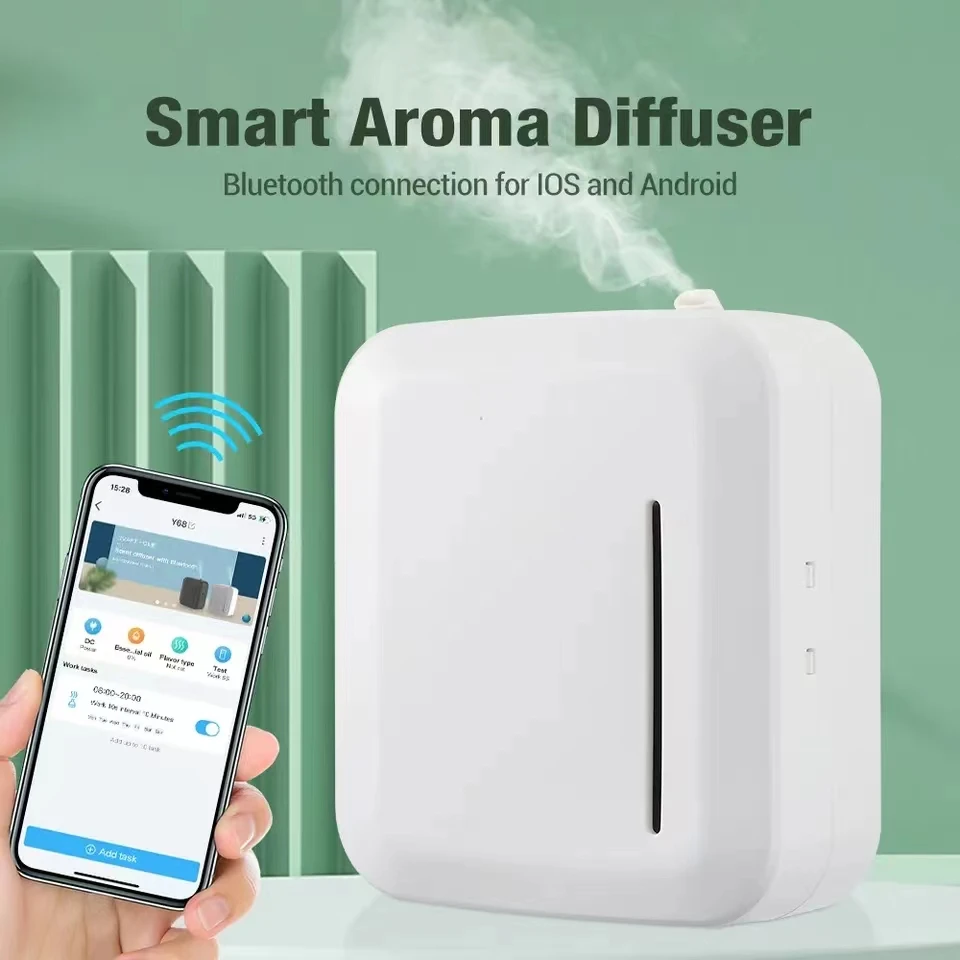 Essential Oils Diffuser Bluetooth Control Scent Aroma Diffuser Machine ...