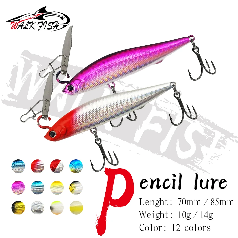 WALK-FISH-1Pcs-70-85mm-Long-Shot-Fender-Fishing-Lure-10g-14g-High ...