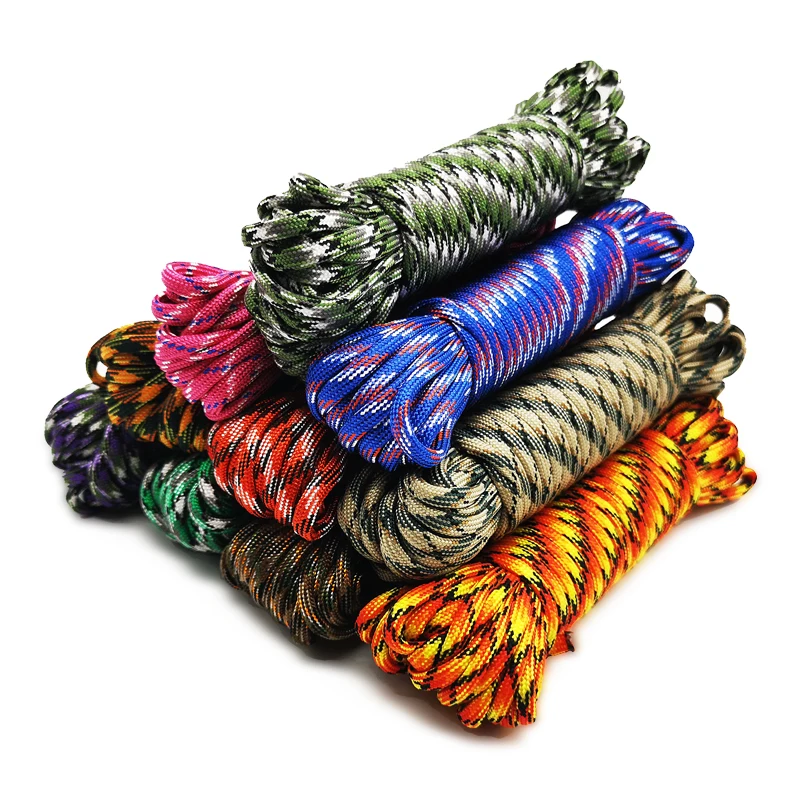 550-Paracord-Parachute-Cord-Lanyard-Tent-Rope-7-Strand-5M-10M-20M-30M ...
