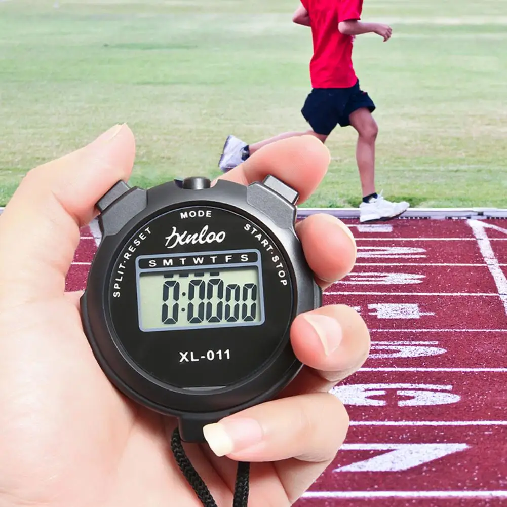 Electronic-Stopwatch-Waterproof-Digital-Stopwatch-Silent-Timer-Battery ...