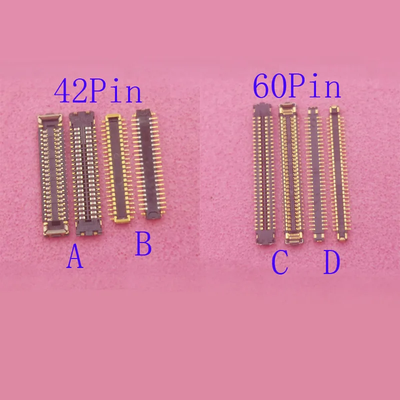 2Pcs-Touch-LCD-Display-Screen-FPC-Connector-Plug-On-Board-Motherboard ...