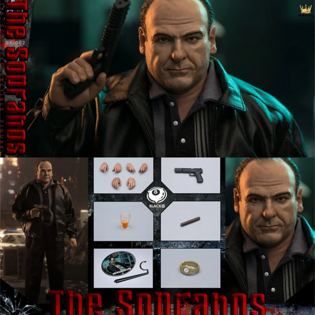 BK-002-de-estudio-BLACK-8-escala-1-6-los-Sopranos-Boss-el-protagonista ...
