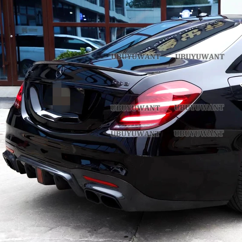 For-Mercedes-W222-Spoiler-S-Class-S63-ABS-Rear-Trunk-Spoiler-Wing-S300 ...