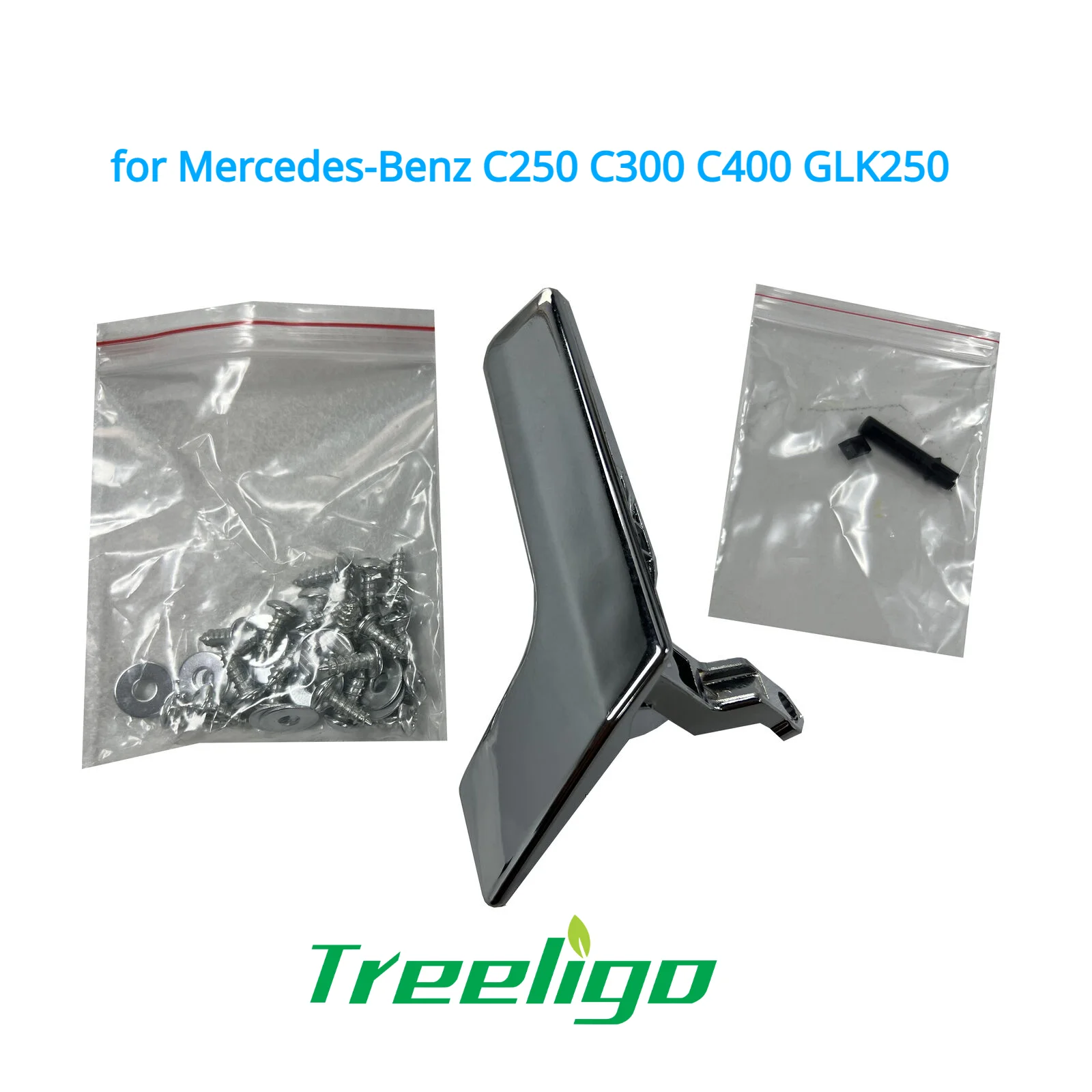 Chrome Left Interior Door Handle Repair Kit for Mercedes Benz C250 C300 ...