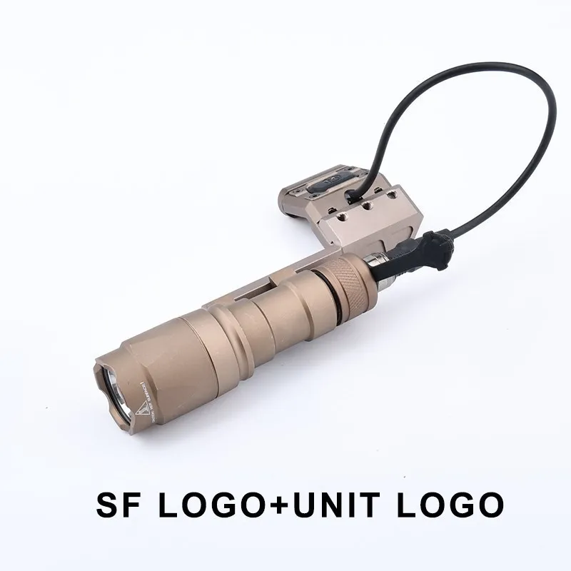 WADSN Surefir M600 M600C M300 Tactical Flashlight With Picatinny Rail ...