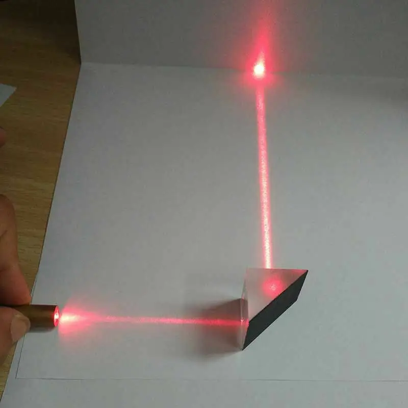 Right Angle Inner Reflecting Triangular Prism K9 Optical Glass Laser ...