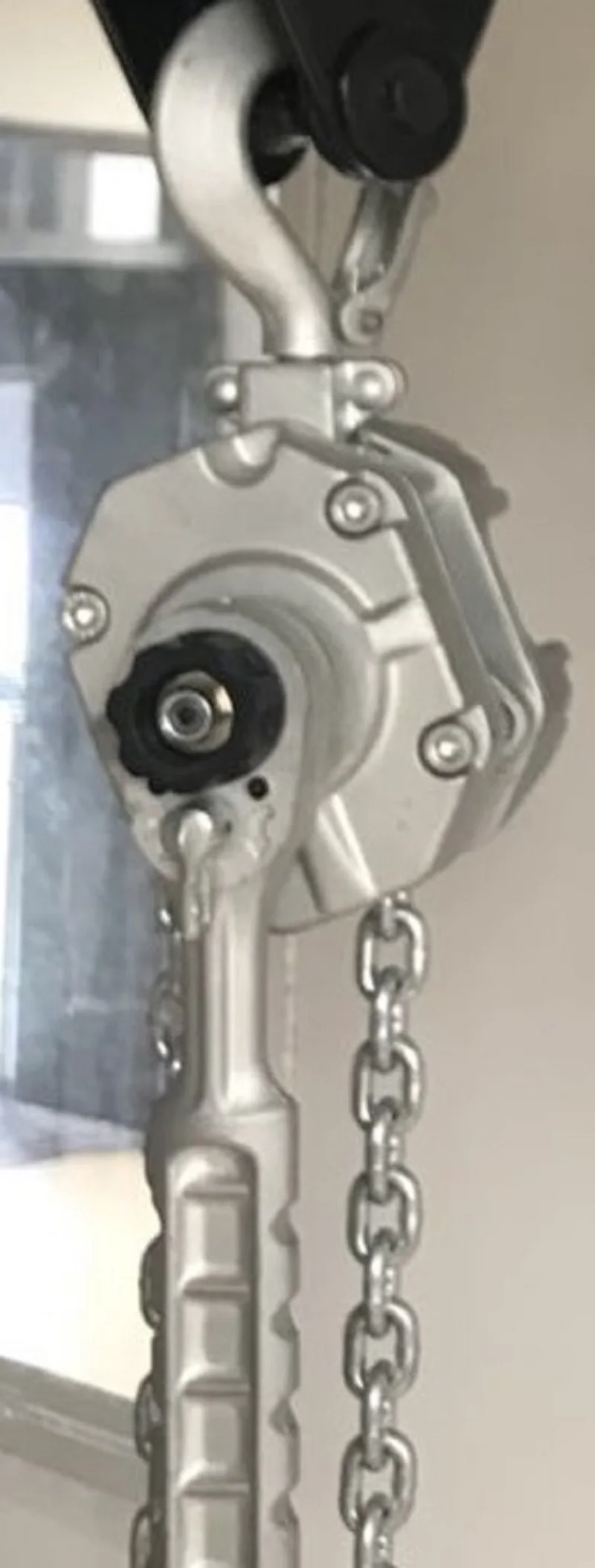 250--500KGX1.5M-3M Aluminium alloy lifting lever chain hoist, portable ...