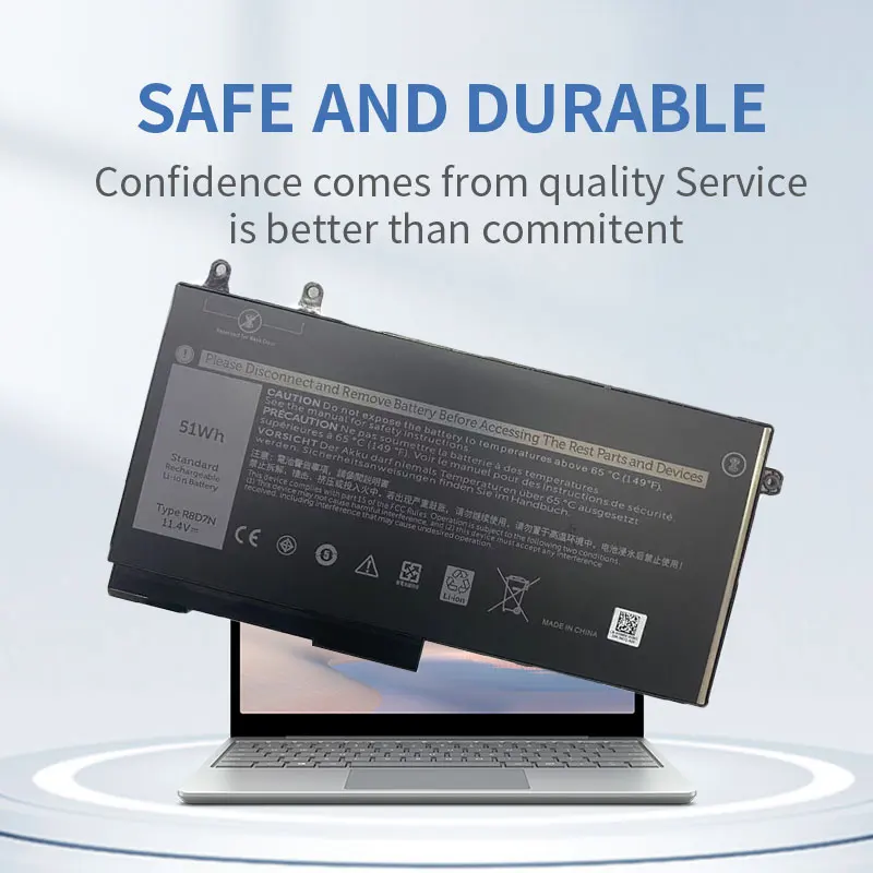 R8D7N-Laptop-Battery-For-Dell-Latitude-5400-5410-5500-5510-Precision ...