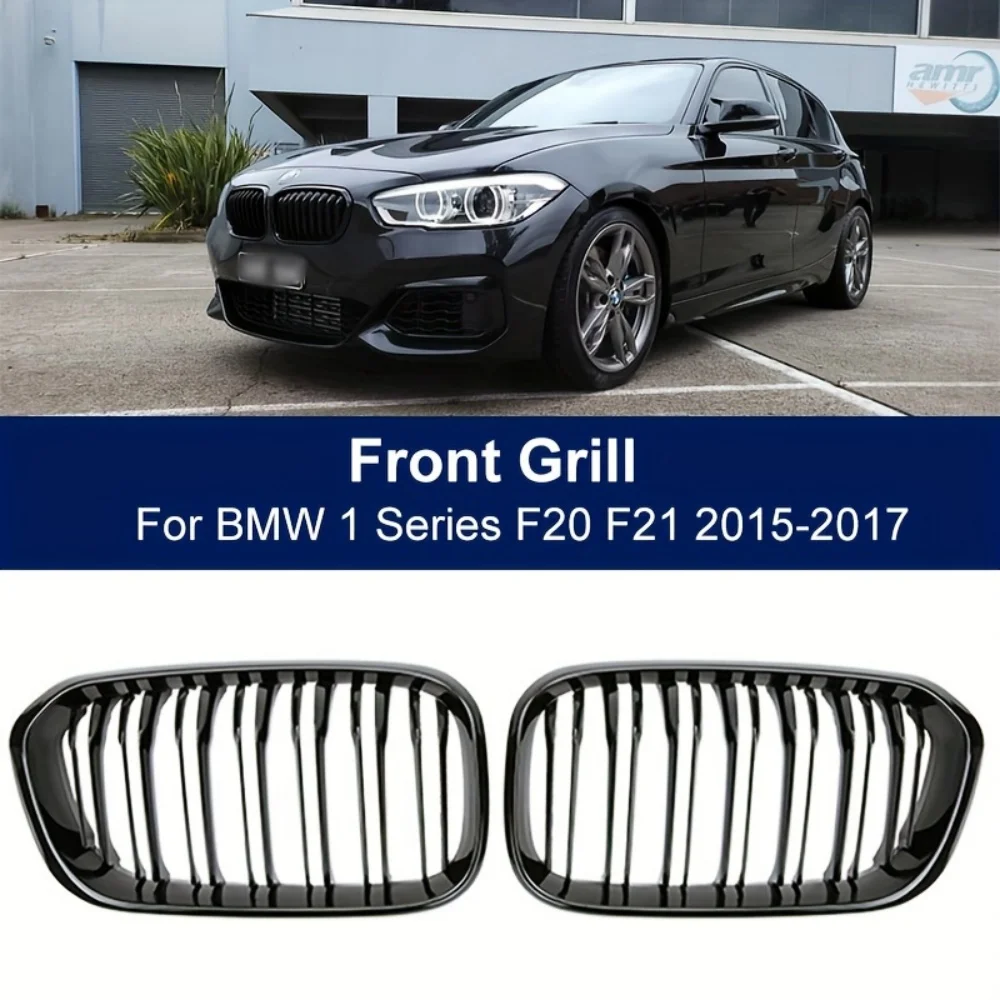 Car Front Kidney Grill Gloss Black M Color LCI Fit BMW 1 Series F20 F21 ...
