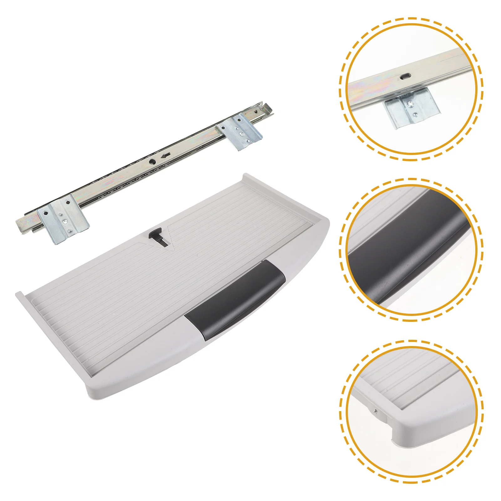 Large-Keyboard-Tray-Under-Desk-Pull-Out-Keyboard-Tray-Keyboard-Drawer ...