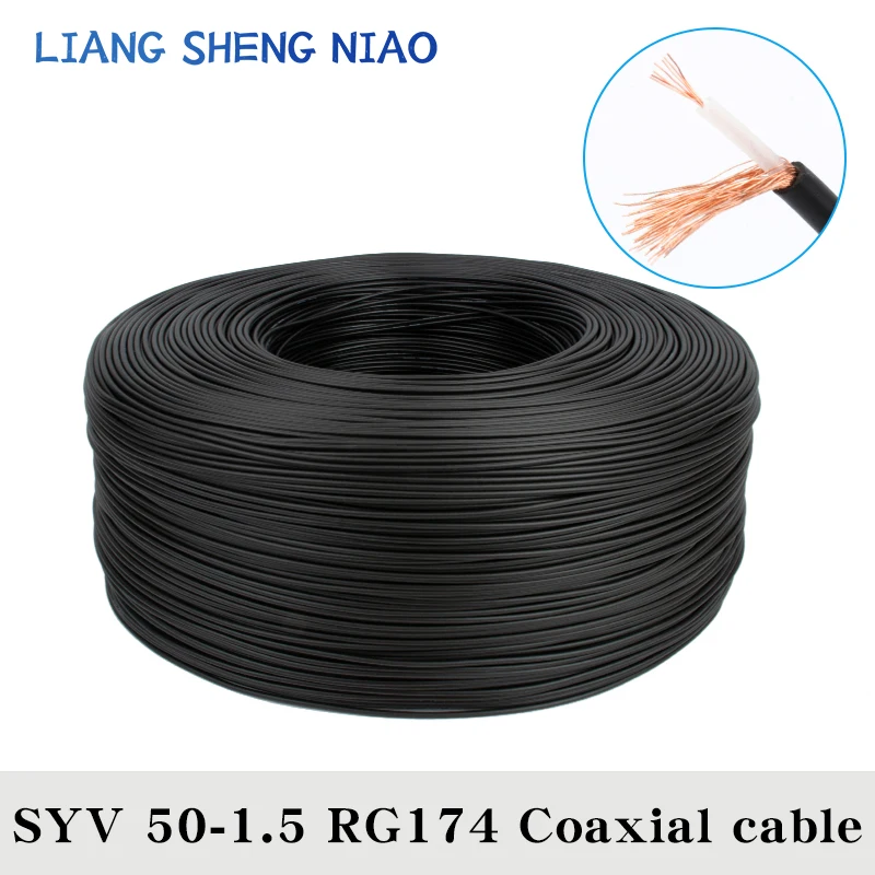 RG174-Cables-Rf-radio-frequency-antenna-SYV-50-1-5-Coaxial-cable-RG174 ...