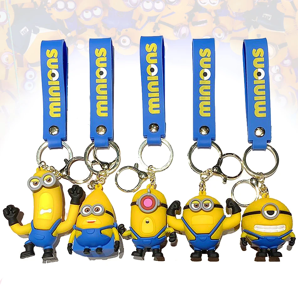 Minions-4-Despicable-Me-4-Keychain-Figure-Pendant-Doll-Toy-Cute-Cool ...