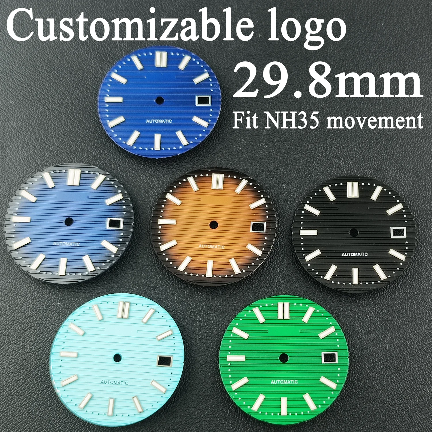 30mm-NH35-Dial-Men-s-Watch-Face-C3-Luminous-Accessories-Parts-For-NH35 ...
