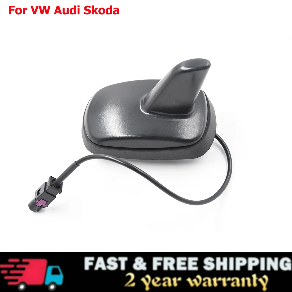 Shark-Fin-Antenna-Car-Roof-AM-FM-Radio-Aerial-Antenna-Fit-For-VW-Golf-5 ...