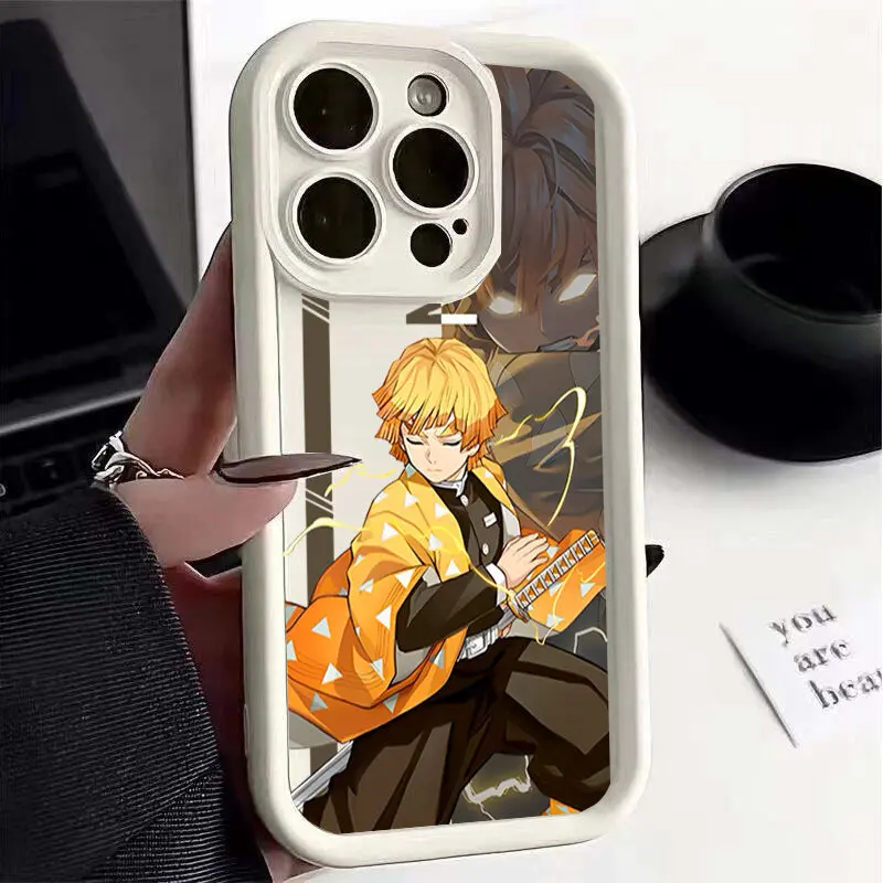 Anime Demon Slayer Silicone Case Cover for RENO 12 Pro 5G (S16425)