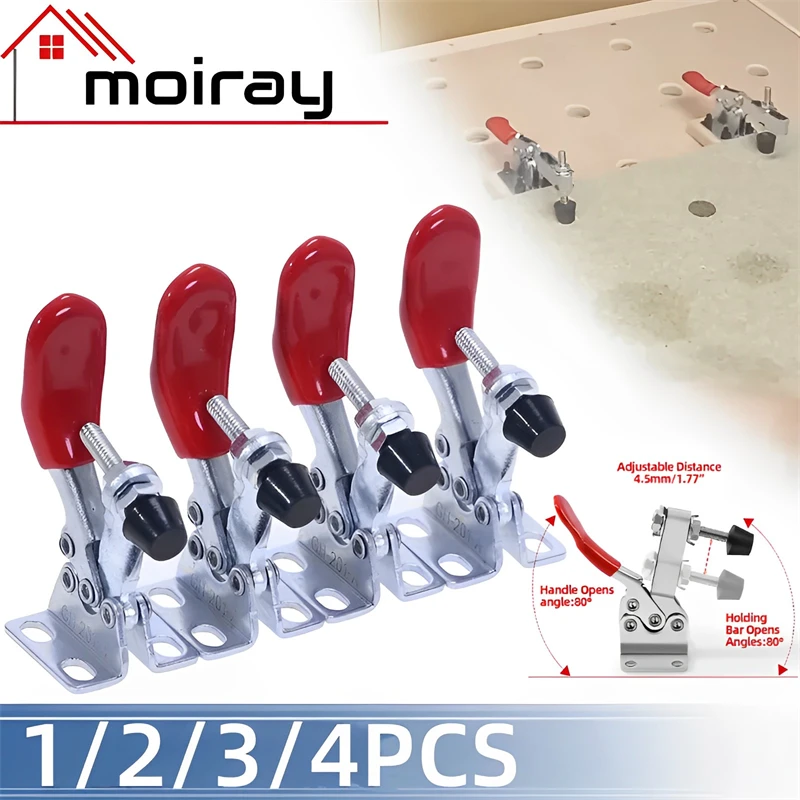 GH-201 Woodwork Lever Clamp Horizontal Toggle Clamp Quick-Release ...