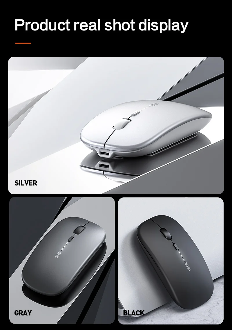 Choice M1-2-3mode -White INPHIC M1PRO Wireless Mouse, Rechargeable ...
