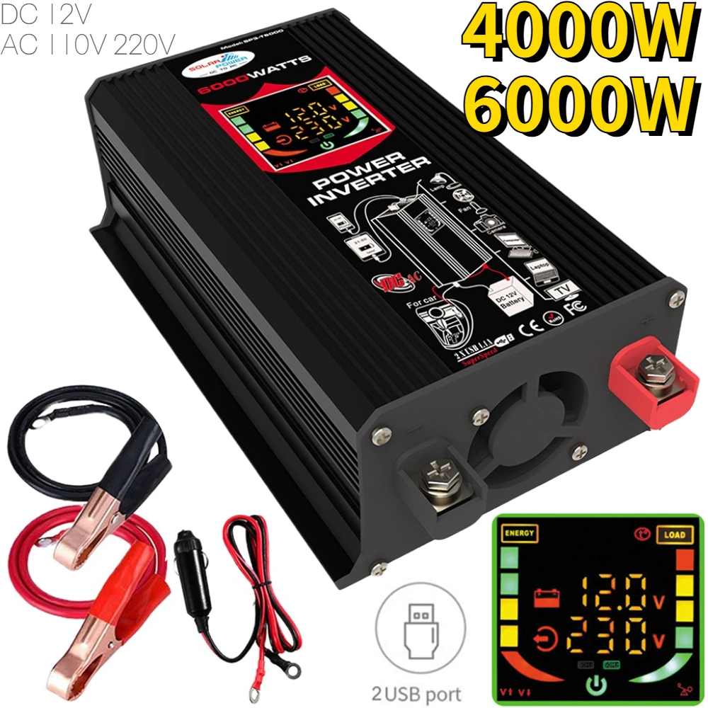 Inversor-de-potencia-de-6000W-4000W-para-coche-convertidor-de-onda-sinusoidal-modificada-doble ...