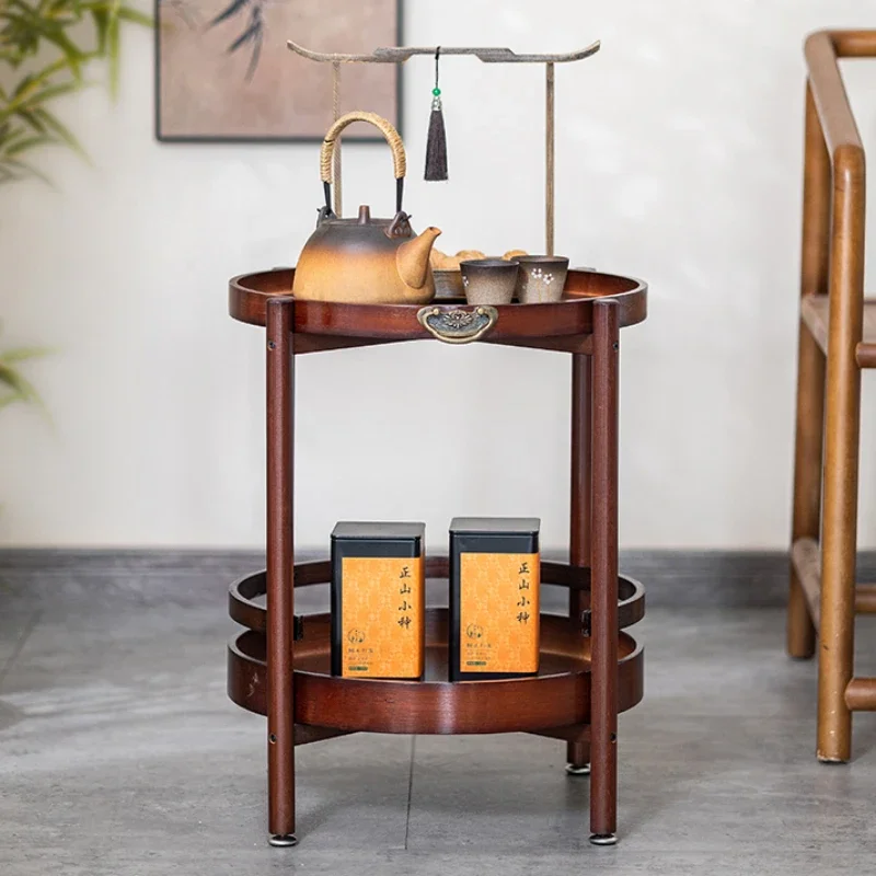 Bamboo-Mahjong-Table-Teapoy-Parlour-Study-Stand-Double-deck-Removable ...