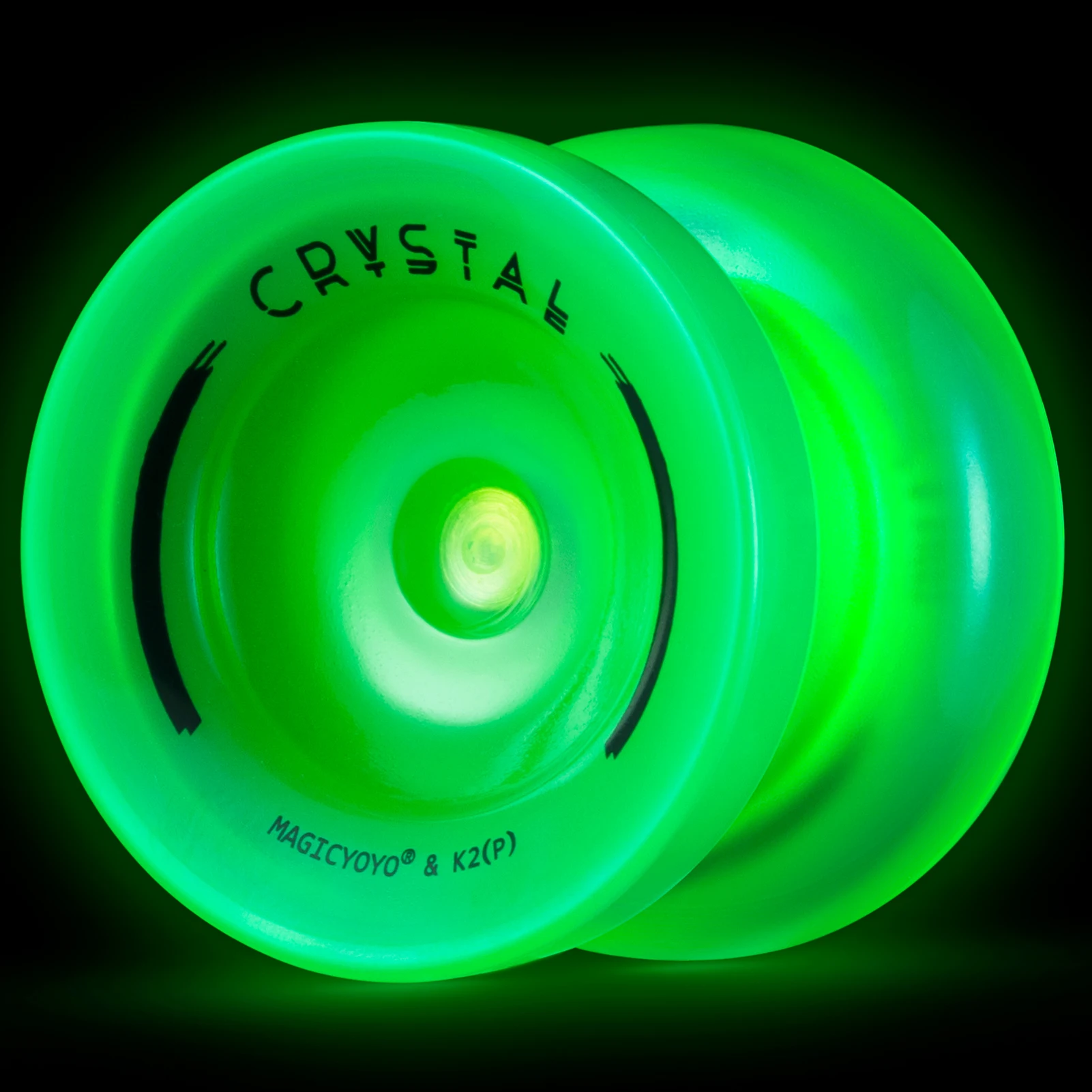MAGICYOYO-K2-Green-Yoyo-Glow-in-The-Dark-Dual-Functiions-Yoyo-for-Kids ...