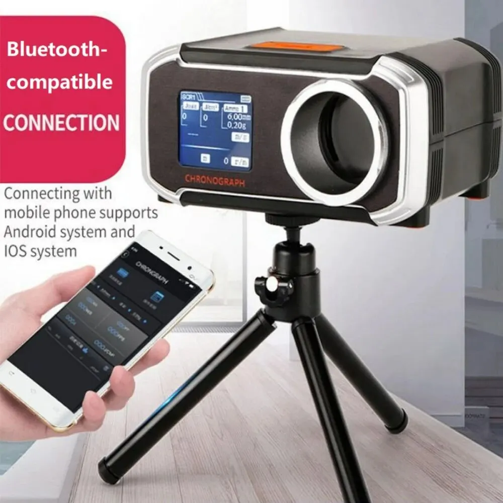 Bluetooth-Compatible-Chronograph-Speed-Meter-Velocity-LCD-Screen ...