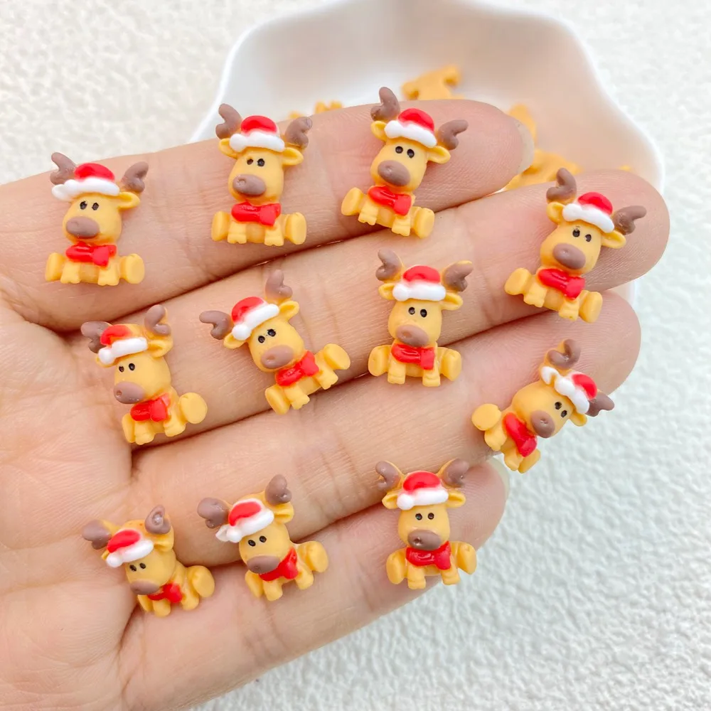 20Pcs-New-Cute-Resin-Mini-Halloween-Ghosts-Animals-Series-Flat-Back ...