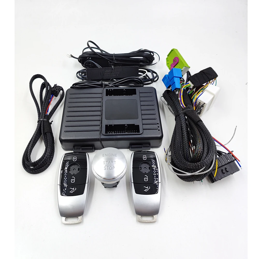 For-Mercedes-Benz-E-Class-W212-W211-Add-Engine-Push-Start-Stop-Remote ...