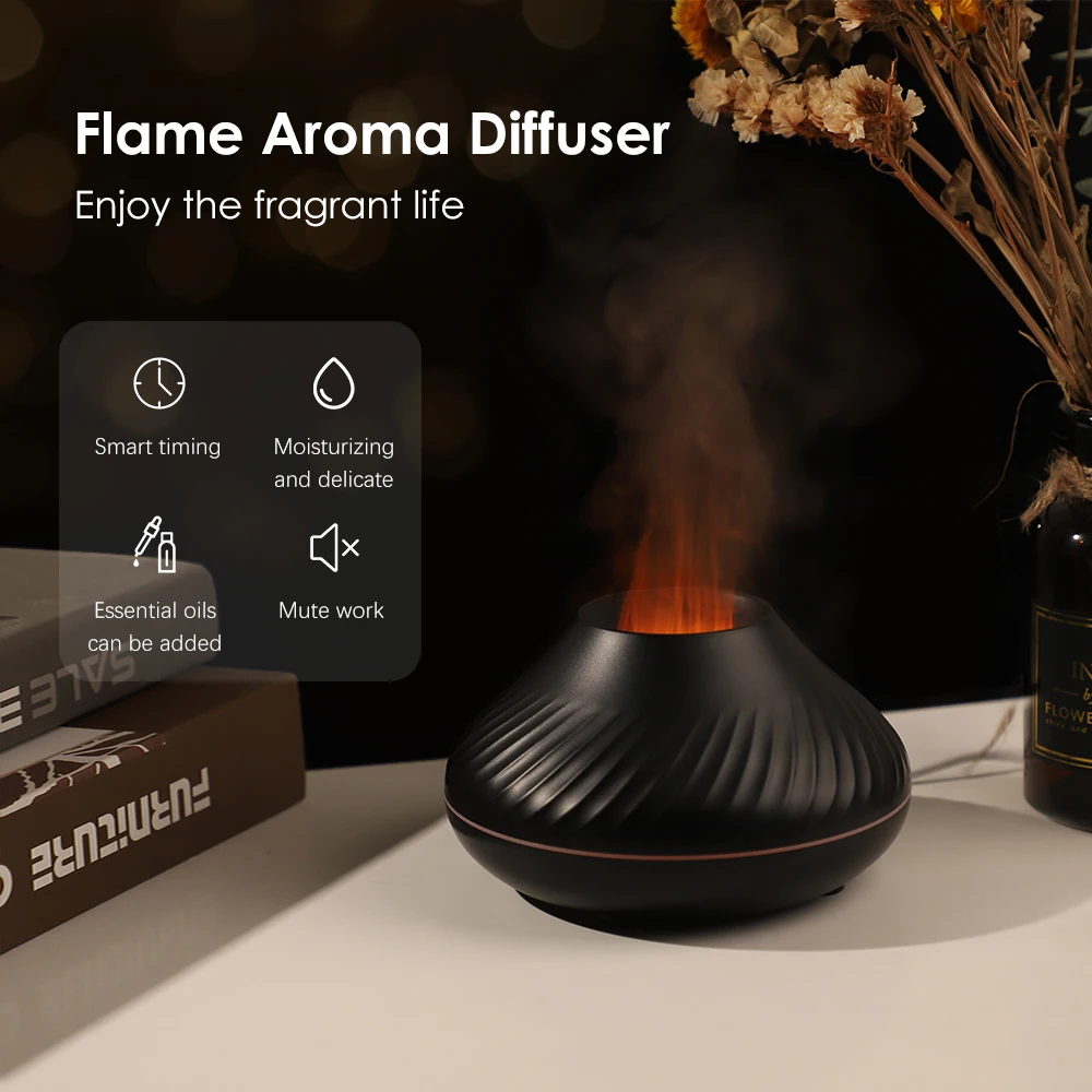 Flame-Air-Freshener-Humidifier-Aromatherapy-Aroma-Essential-Oils ...