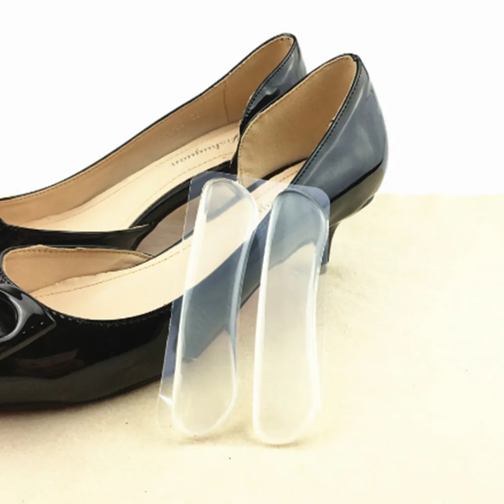 Silicone-Insole-Back-Heel-Grip-Liner-Shoe-Insert-Pad-Cushion-Invisible ...