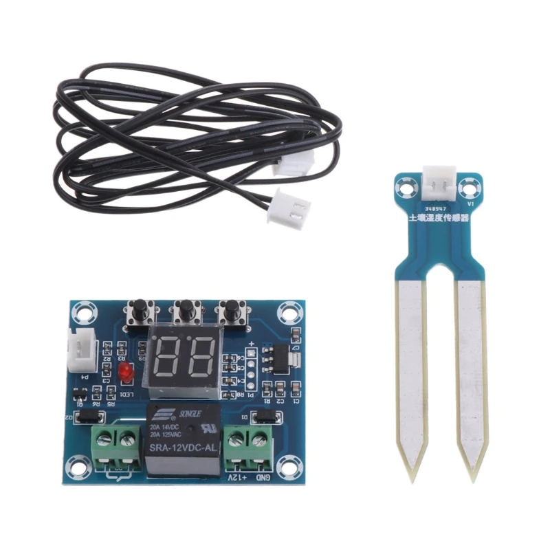 12V Soil Humidity Sensor Controller Irrigation System Automatic ...