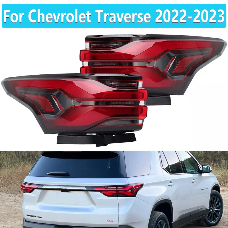 For-Chevrolet-Traverse-2022-2023-LED-Tail-Light-Assembly-Rear-Bumper ...