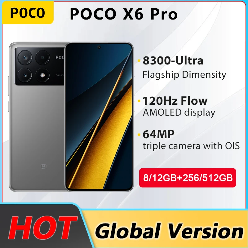 POCO-X6-Pro-tel-fono-inteligente-5G-versi-n-Global-Smartphone-con ...