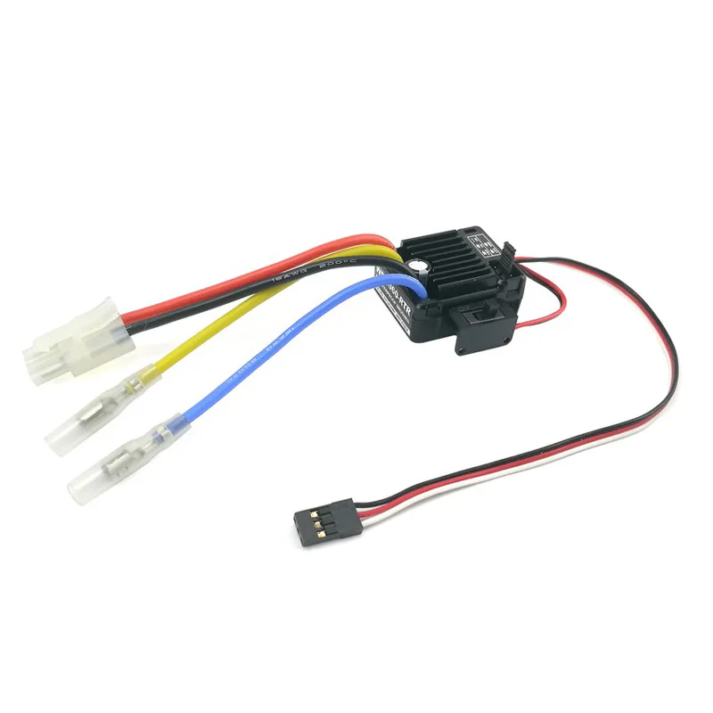 Hobbywing 1040 1060 RTR Waterproof Brushed ESC 40A 60A For RC Car Boat ...