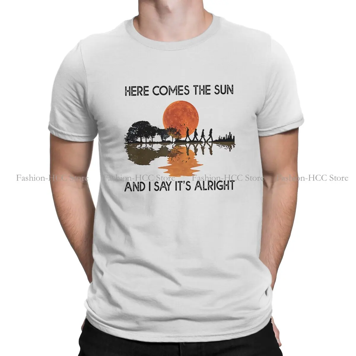 Camisetas-de-poli-ster-The-Beatle-Band-The-Sun-And-I-Say-Its-right ...