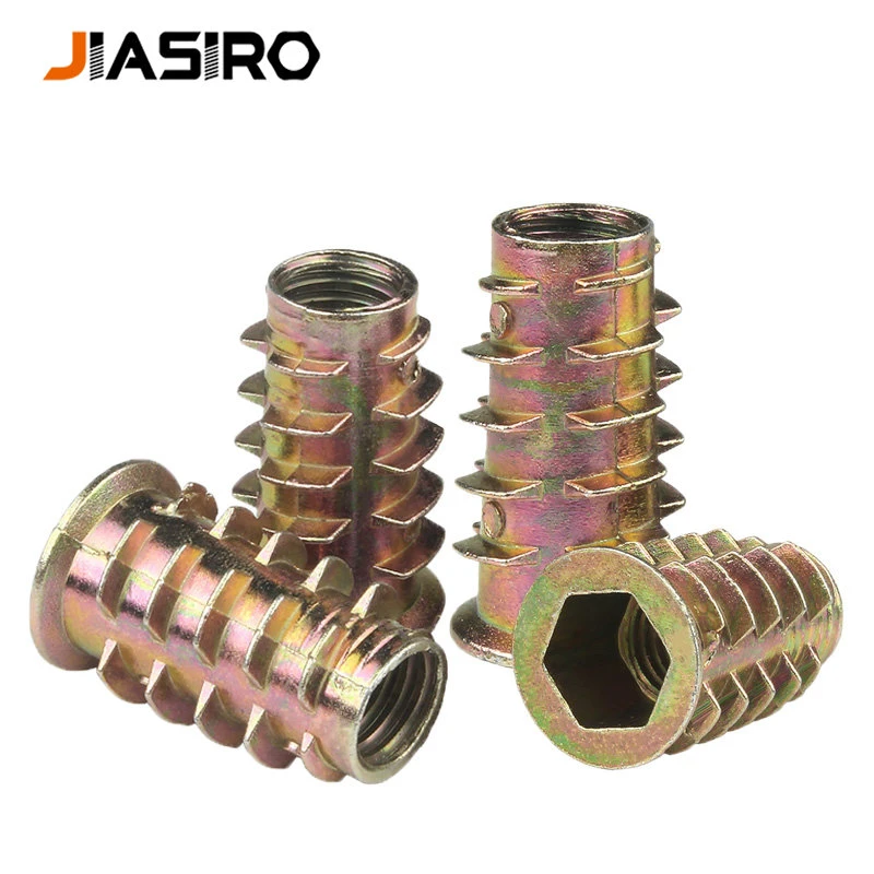 Wood Insert Nut Flanged Hex M5 | Insert Nut Head Furniture Nuts - 10pcs ...