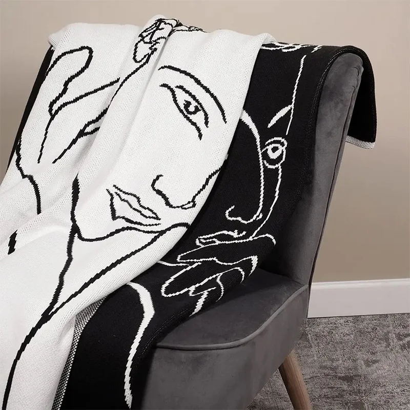 South African Carrol Boyes Sofa Blanket Simple Abstract Character Home ...