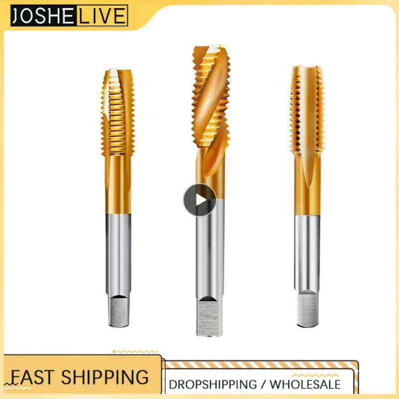 Metric-M35-HSS-Cobalt-Tap-Titanium-Plated-Straight-Spiral-Flute-Machine ...