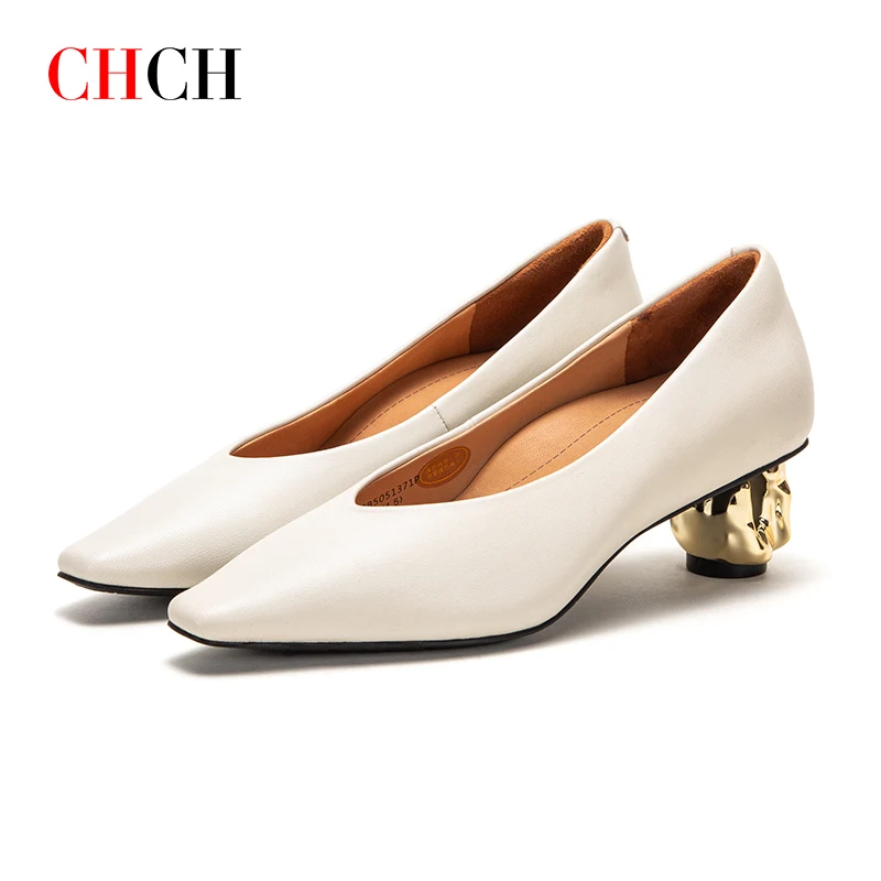 CHCH-2023-Fashion-Classic-Single-Shoe-Women-s-Soft-Sole-Office-Business ...
