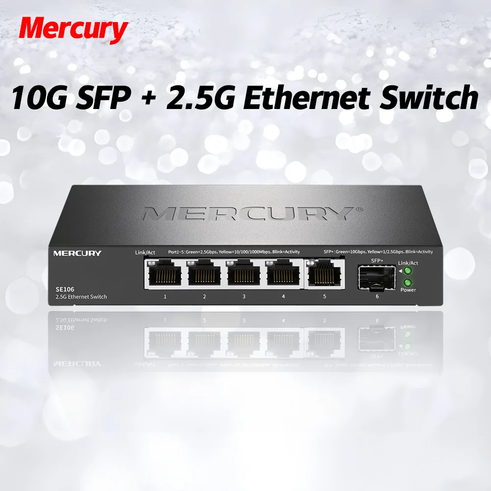 Mercury-10G-SFP-Unmanaged-Plug-and-Play-5-Port-Multi-Gigabit-2-5Gbps ...