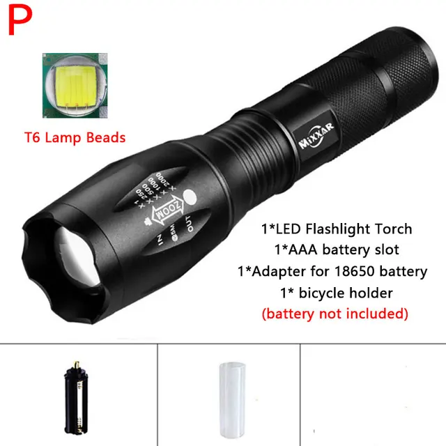 Q250 TL360 8000 LM V6/L2 bike/bicycle light 18650 rechargeable bike ...