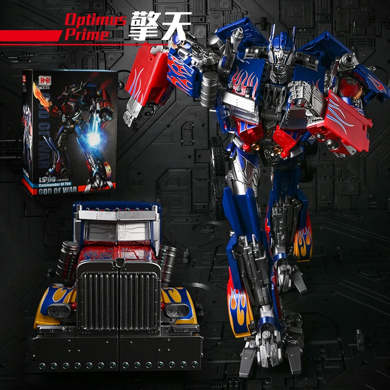Transformadores optimus prime 30cm ls03f ls03 liga artesanal modelo ...