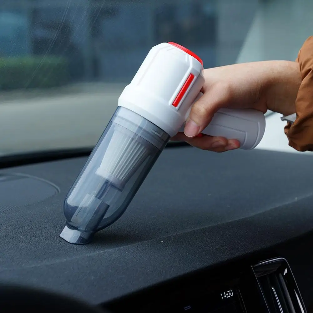 Portable 90000Pa Car Vacuum Cleaner Cyclone Suction Cordless Handheld ...