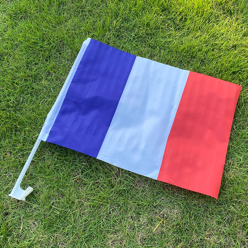 France Flag Car Window | Bearer Standard-bearer | France Shipping ...