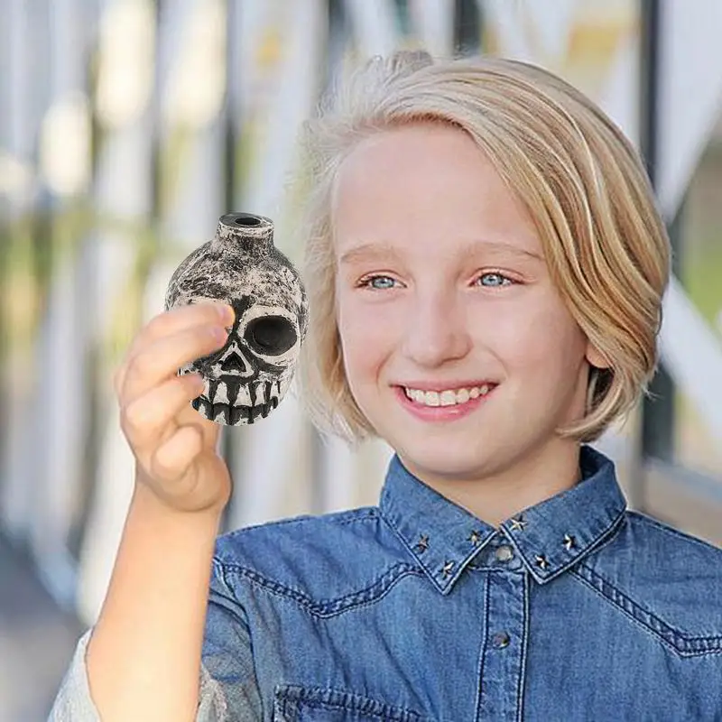 Aztec-Death-Whistle-Portable-Skull-Spooky-Whistle-Wacky-Ceramic-Crow ...