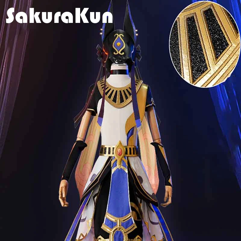 Cyno Costume Cosplay Game Genshin Impact Role Cos CYNO Suit Set/Hat/Wig ...