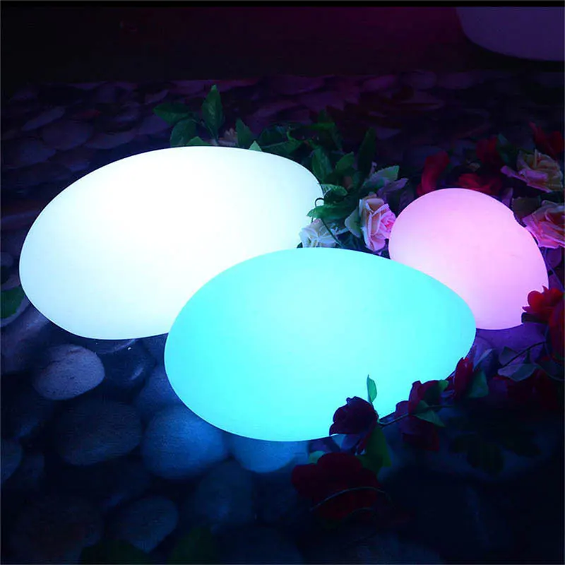 Solar-Cobble-Stone-Lamp-Glow-Cobble-Stone-IP55-Waterproof-Outdoor ...