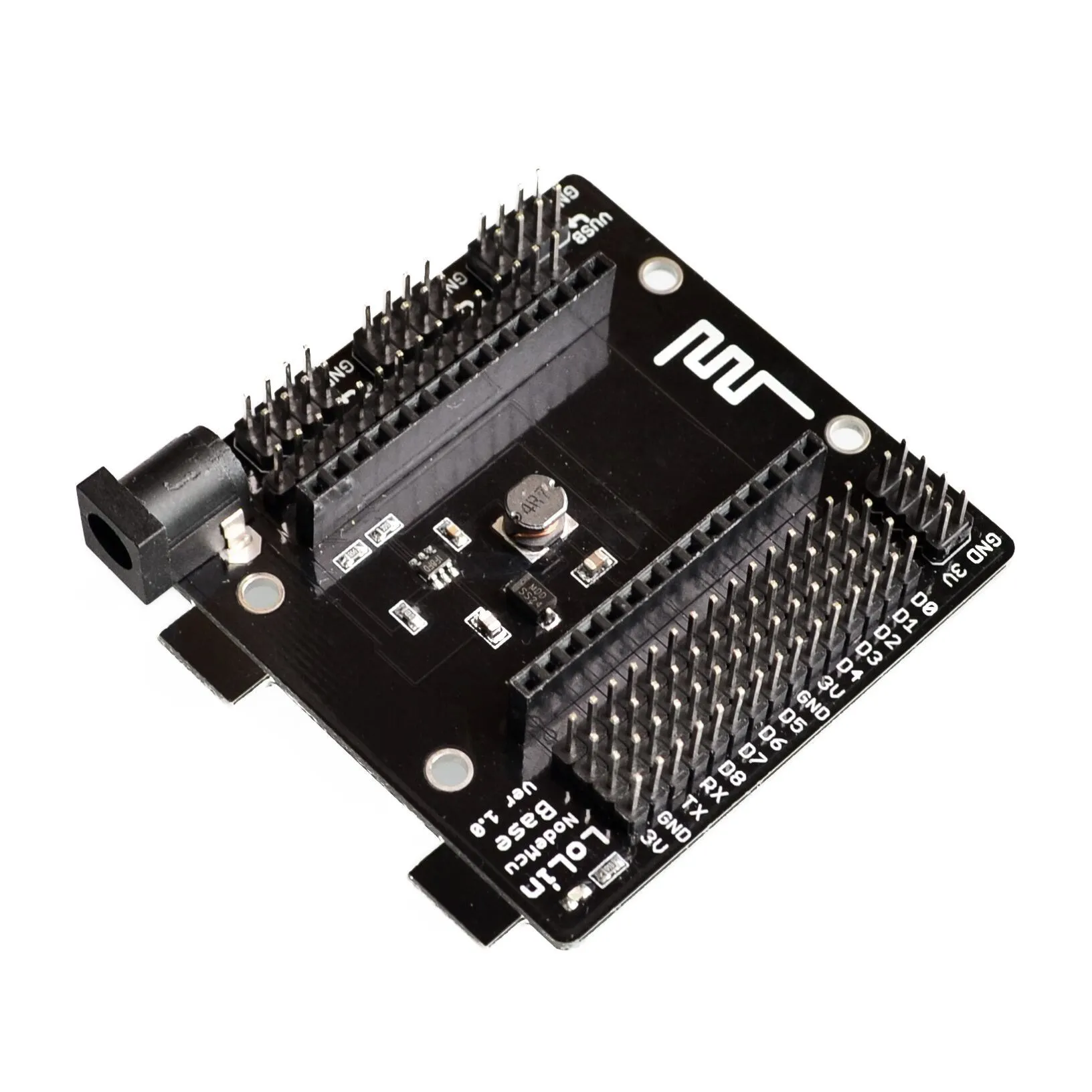 NodeMcu-Node-MCU-Base-ESP8266-Testing-DIY-Breadboard-Basics-Tester ...
