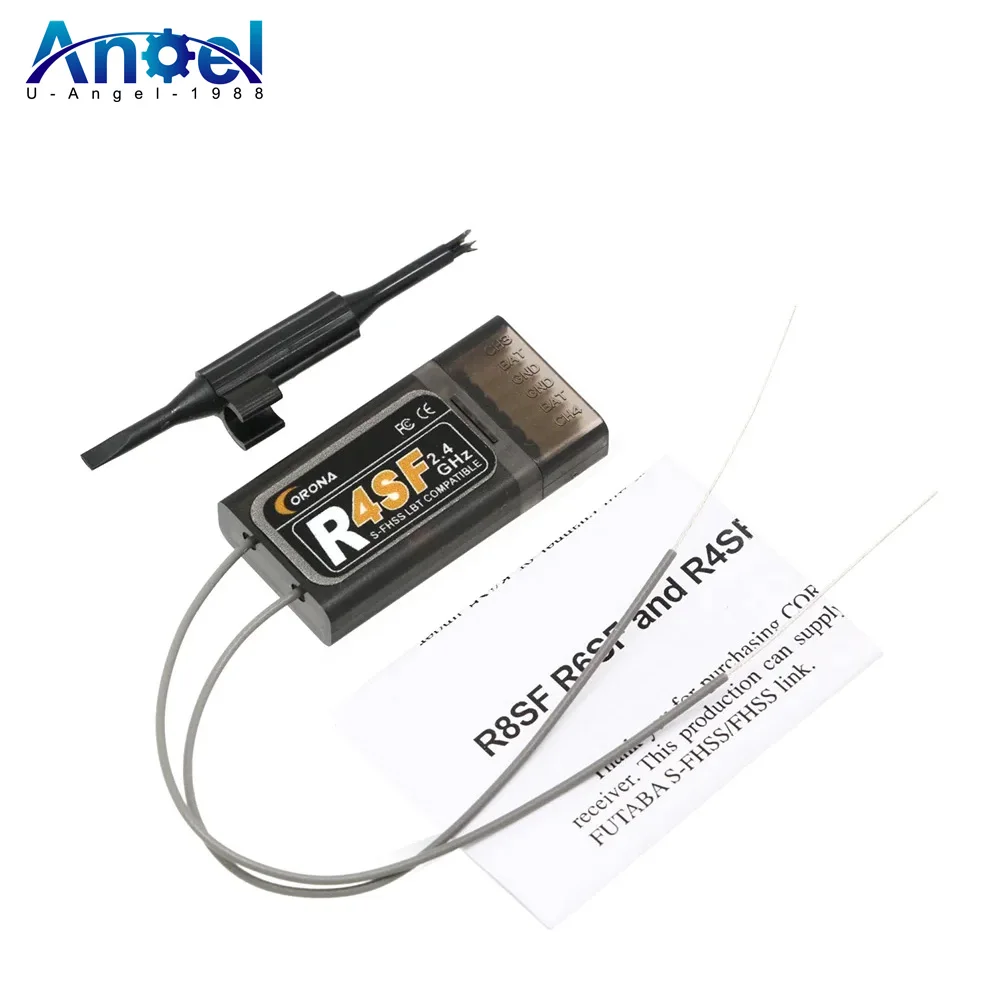 Corona 2.4GHz R4SF R6SF R8SF C4SF-HV S-FHSS/FHSS Compatible Receiver ...