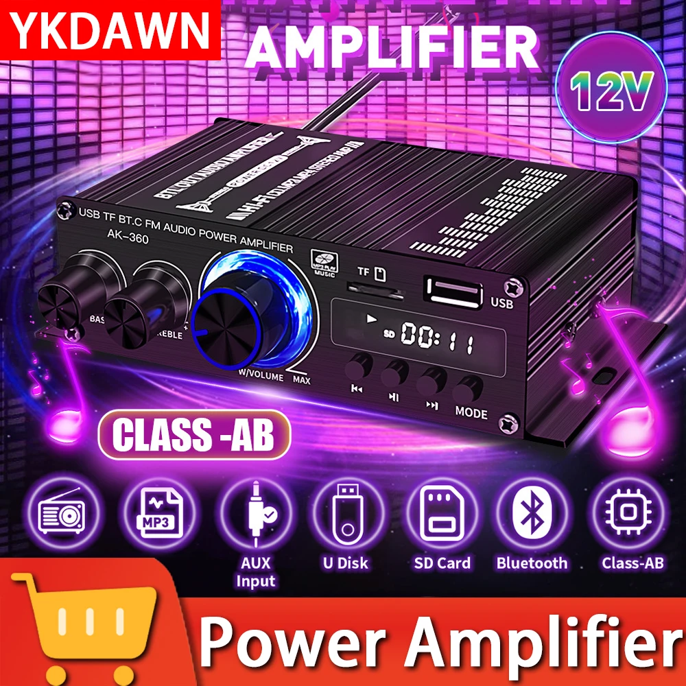 AK-360-Bluetooth-5-0-Car-Home-Audio-Power-Amplifier-2-0-Channel-Home ...